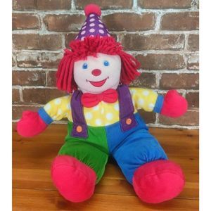 Gymboree | Toys | Vintage 205 Gymboree Gymbo The Clown Plush 7 Soft Toy ...